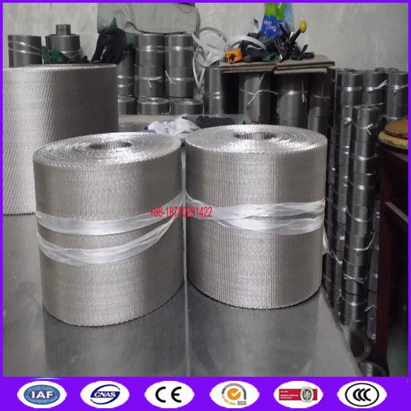 150mesh SS302 97mm 100mm 130mm 150mm belt filter mesh flute for screen ...